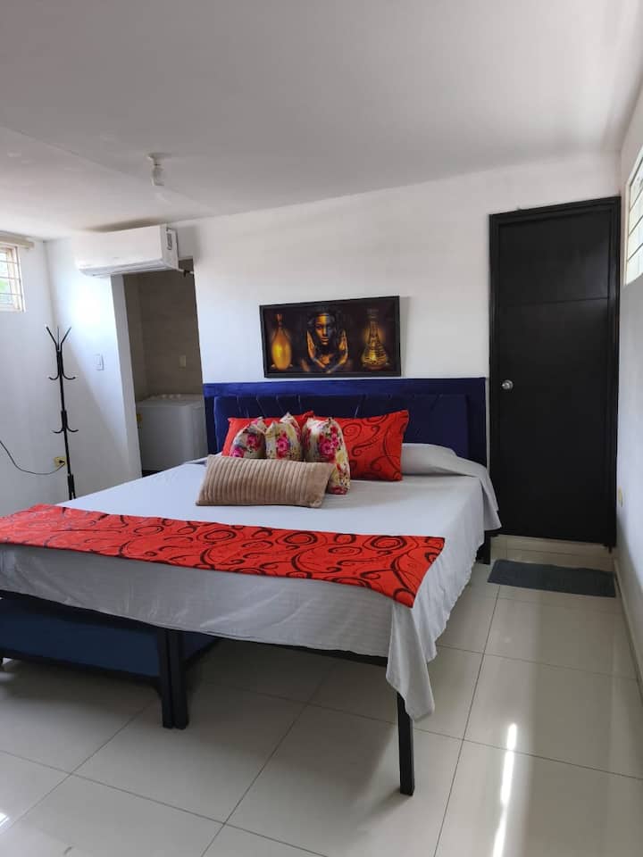 Habitacion Amoblada Jr Cerca Malecón Puerta De Oro - Barranquilla