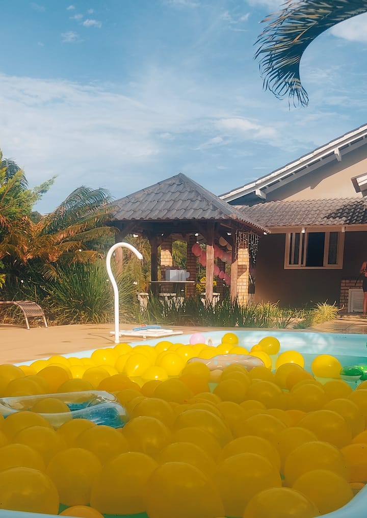 Casa De Campo Com Piscina - Pomerode