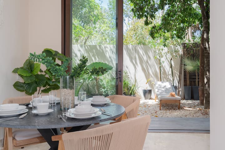 Depa 2 Rec Encantador Jardín Privado - Tulum