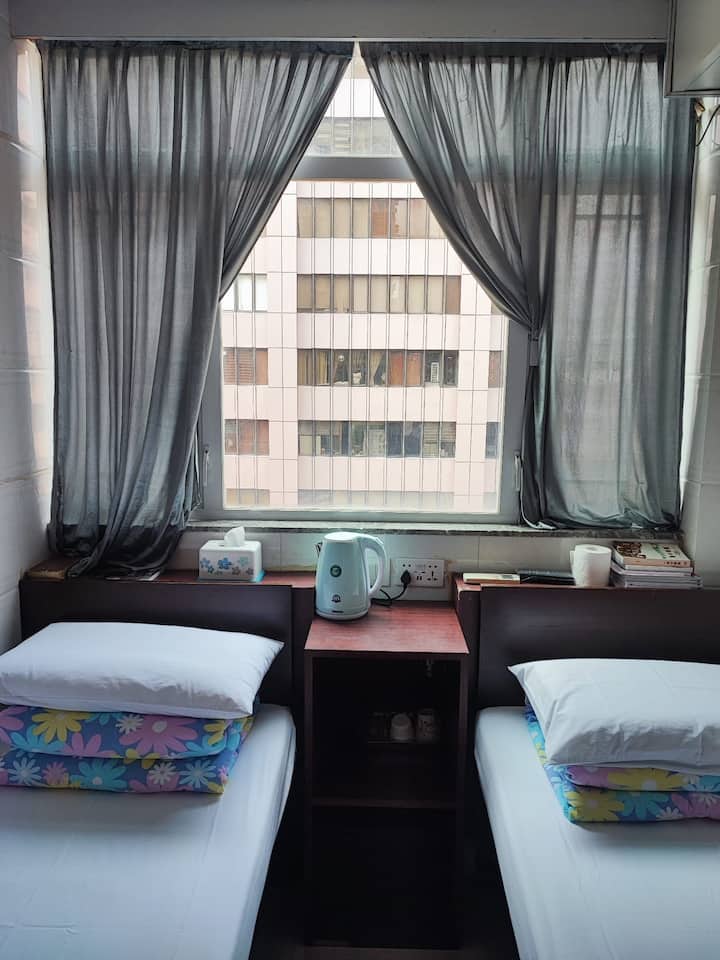 市中心便利二人套房 - Tsim Sha Tsui