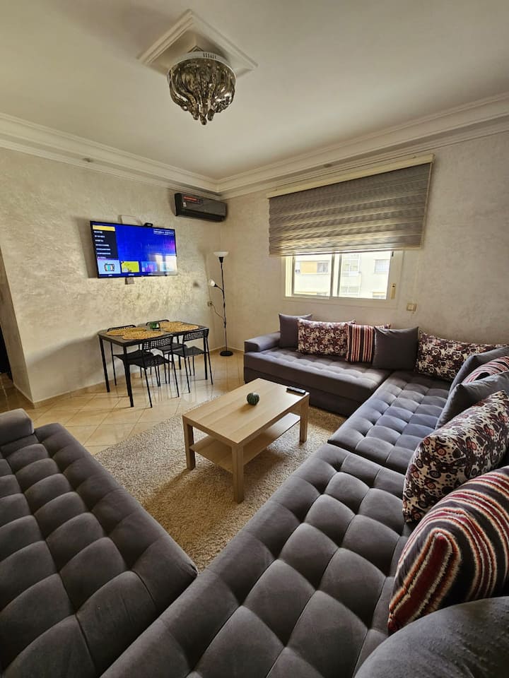 Appart Moderne /Calme, Fibre Wifi, Parking Gratuit - Tangier