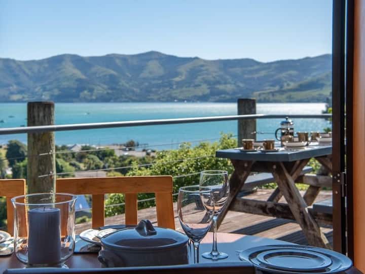 Harbourview Bush Retreat, Akaroa - 阿卡羅阿
