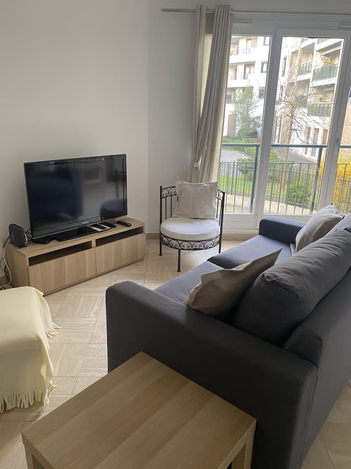 Appartement T3 2 Chambres /2 Lits Rue Piétonne - ibis Clamart Paris Velizy