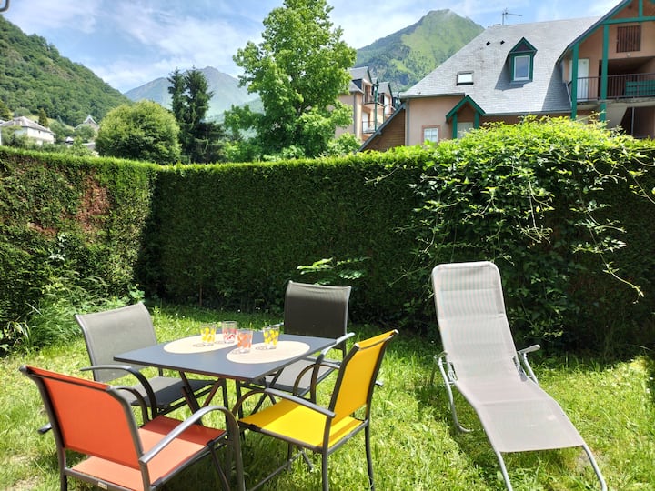 Jardin Plein Sud, Vue Montagnes - Luz-Saint-Sauveur