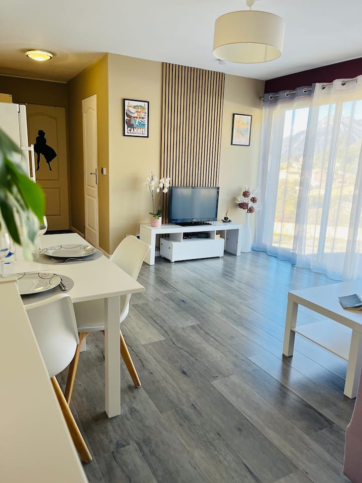 Spacieux 2p Dans Charmante Villa Azuréenne - Carros