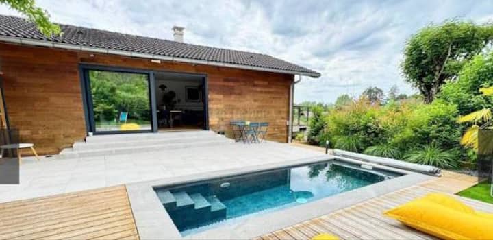 Villa Terrou-bi Annecy Avec Piscine - Argonay