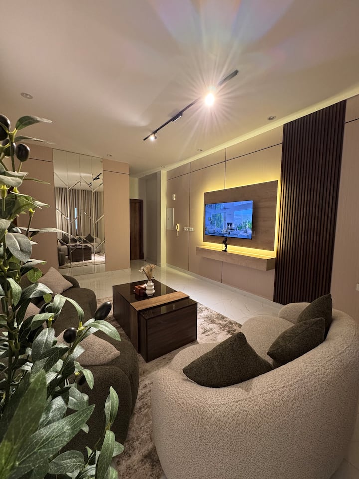 شقة بغرفتين نوم بالقرب من ملعب الانماء | 7 - Jeddah