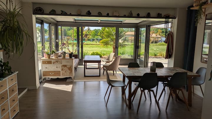 Maison Au Calme Entre Océan, Forêt Et Estuaire - Gironde