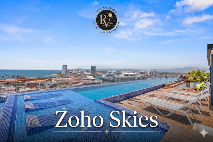 Zoho Skies 2 Bdr, 2 Bath, With Parking - Puerto Vallarta