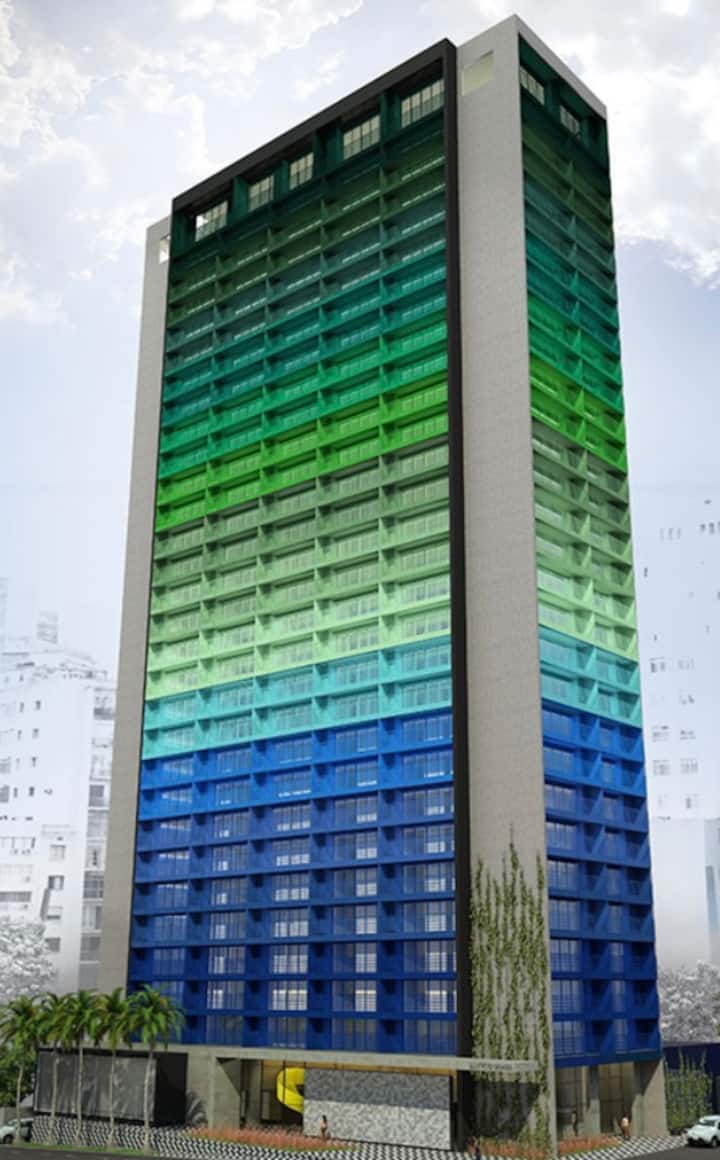 Loft 2113 Com Piscina Aquecida No Centro Com Vaga - Liberdade