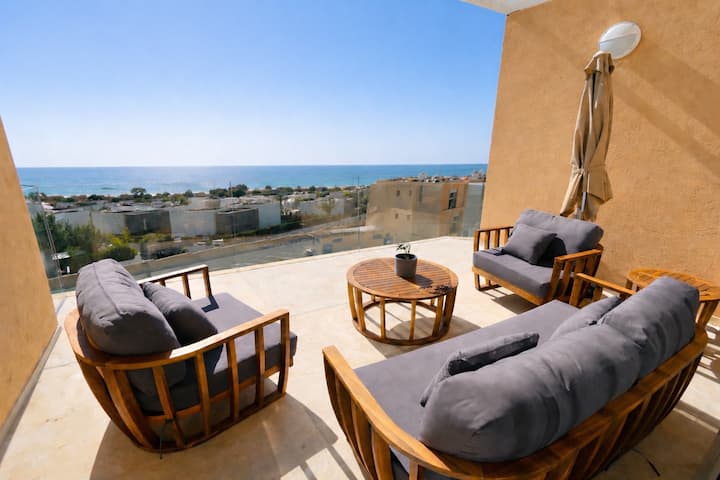 Duplex Avec Vue Panoramique Sur Mer - Taghazout