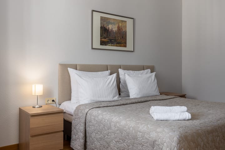 City Heart, Loft View, Free Parking & Bag Storage - Riga Airport (RIX)