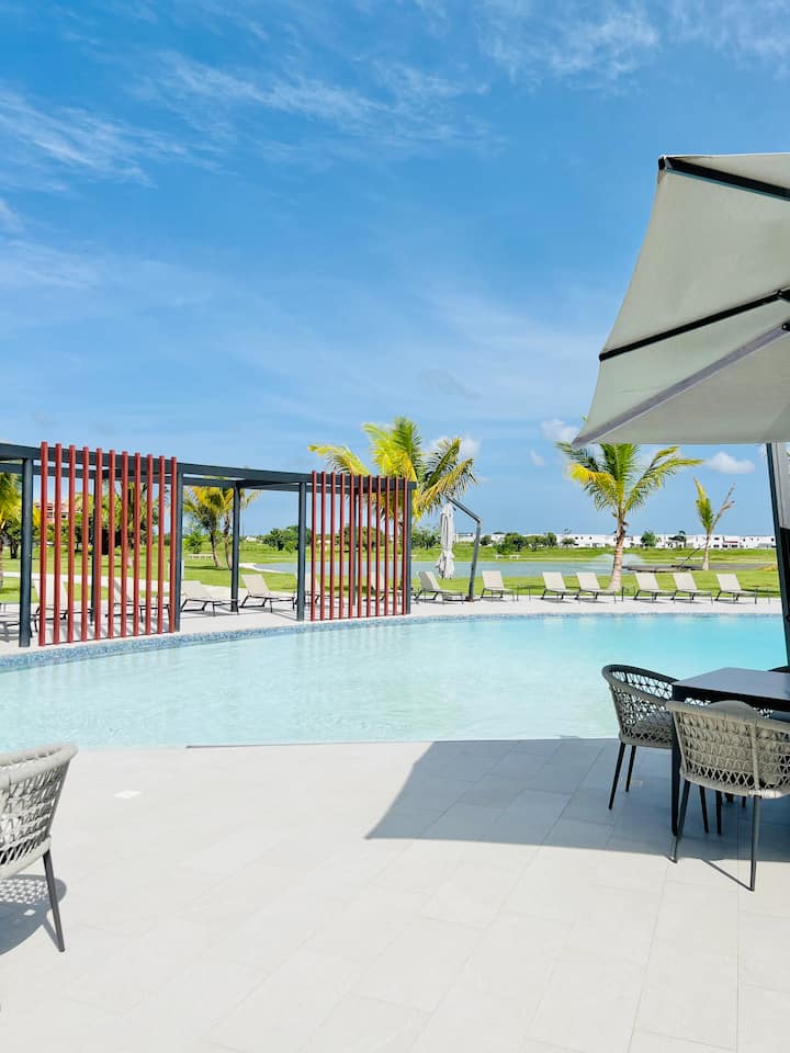 Apartment W/ Pool Front In Punta Cana, Vistacana - Punta Cana