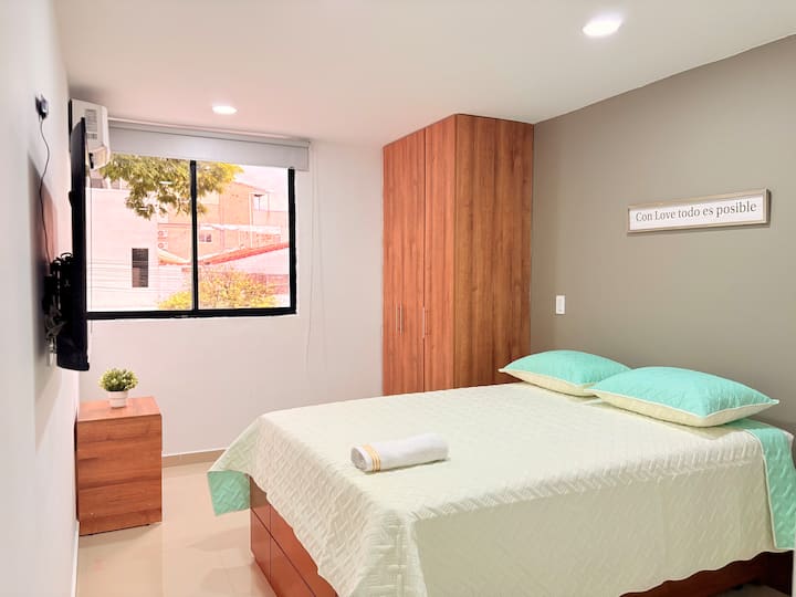 Apartamento Al Sur De Cali | Aire Acondic - カリ