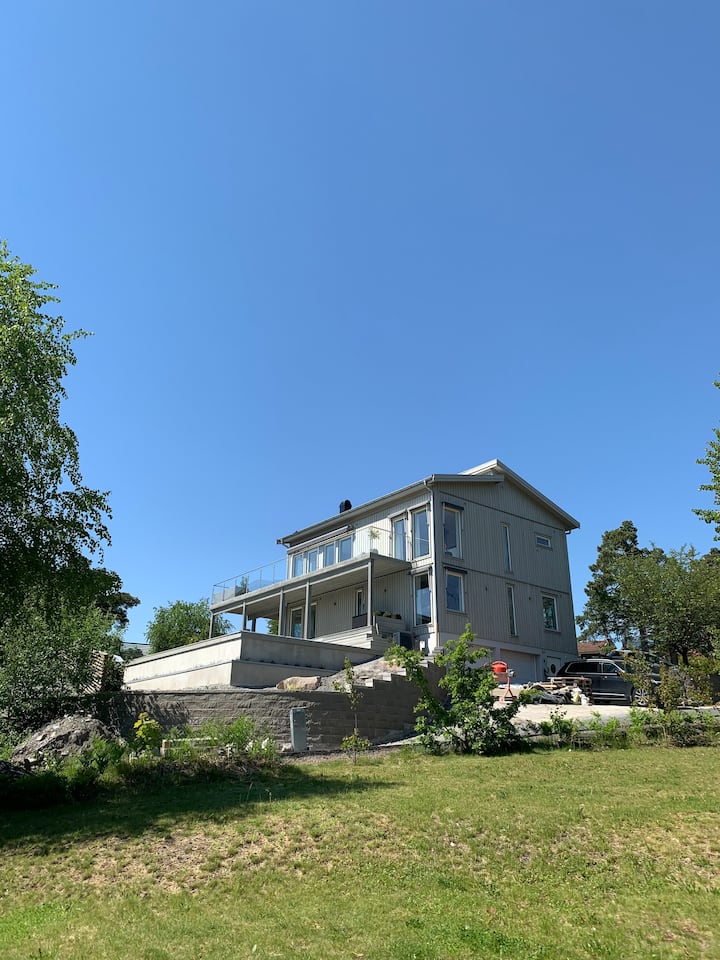 Family House With Pool. - Vaxholm
