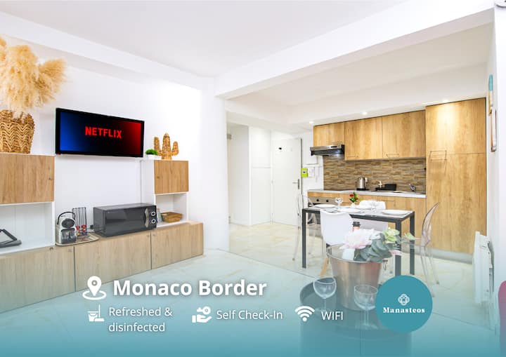 Frontière De Monaco - Joli Deux Pièces - Fd - Beausoleil