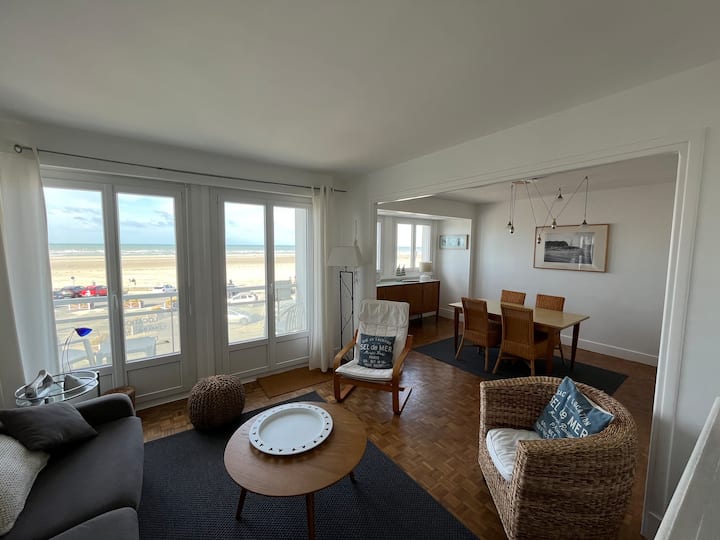 Bel Appartement Face Mer, Balcon, Parking Privé - Berck