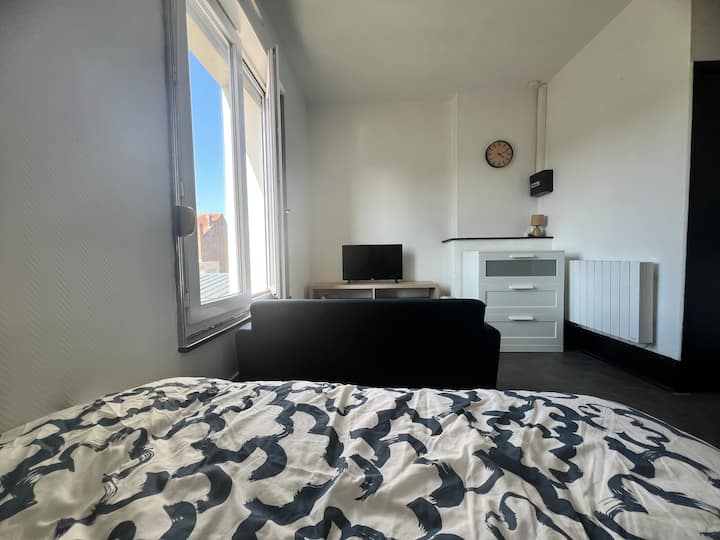 Studio - Calme - Lumineux - Stationnement Gratuit - Arras