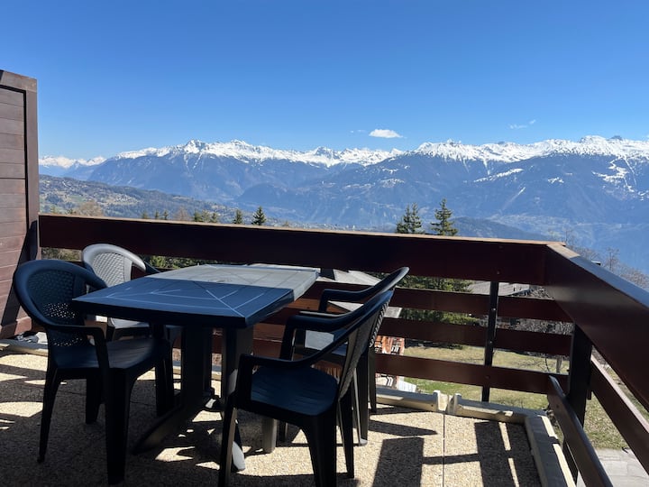2,5 Pièces Superbe Vue Sur La Place Du Village - Canton du Valais