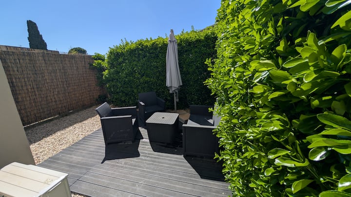 Apt 2 P Climatisé, Proche Mer - Lattes