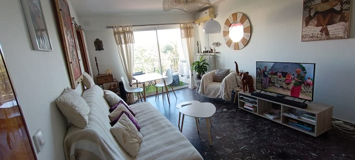 Studio Terrasse à 5 Mn De La Mer - Antibes