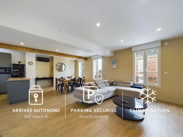 Le Cocon Doctave : T3 Avec Parking Privé - Compiègne
