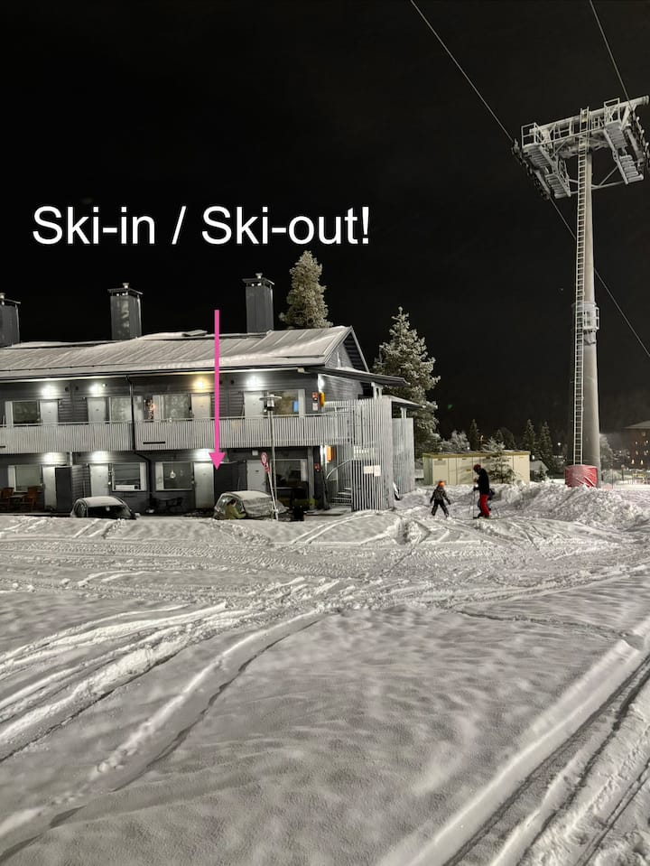 Suksiboksi - Ruka Ski-in / Ski-out Rinteessä - Finland