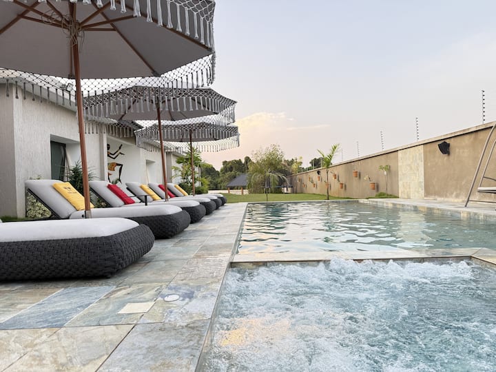 Bungalow Anowa Yekis Laguna –Petit-déjeuner Inclus - Côte d'Ivoire