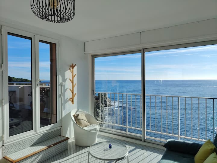 Le Rooftop Des Elmes 2/4pers Accès Direct Plage - Banyuls-sur-Mer