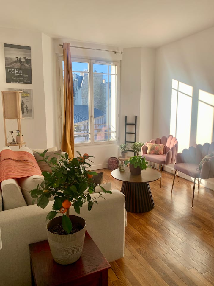 Studio Lumineux & Calme Paris 11 Proche République - Paris