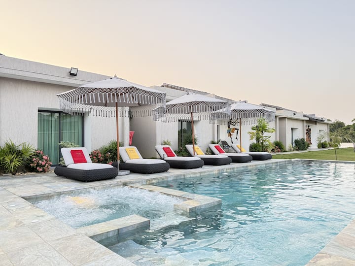 Yekis Laguna : 3 Bungalow Petit-déjeuner Inclus - Côte d'Ivoire