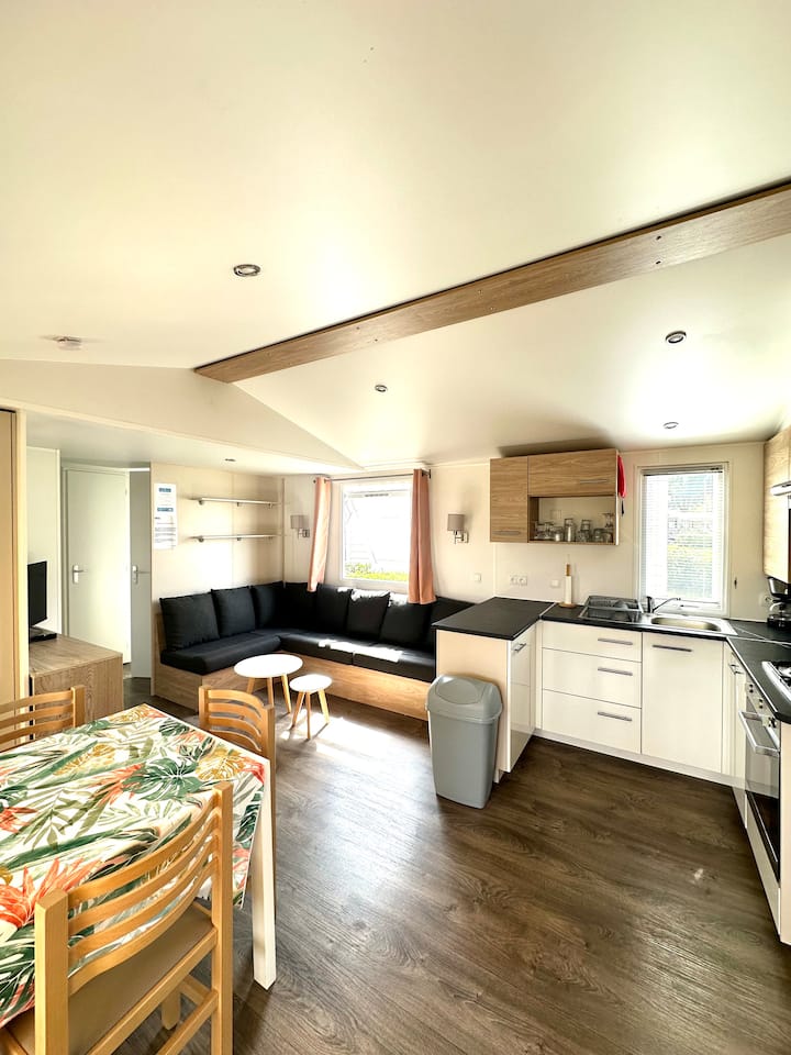 Bungalow 234 6pers Camping Siblu Le Lac Des Rêves - Mauguio