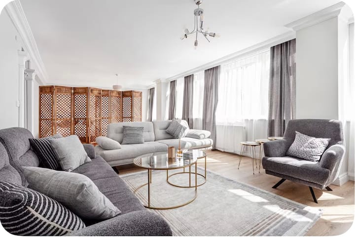 Modern Spacious 4br-2ba. Main Street Metro & Lift - Beykoz