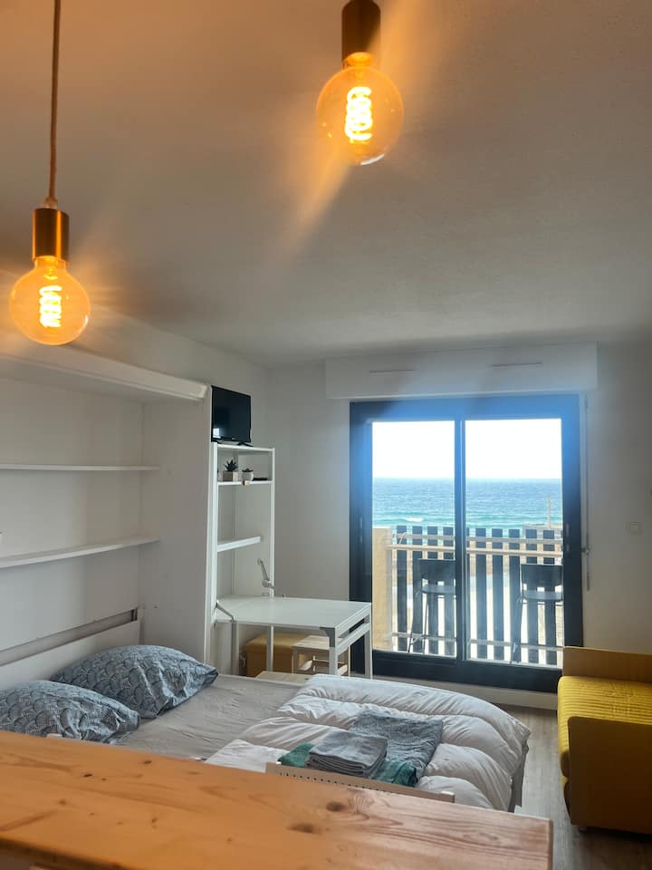 Joli Studio Front De Mer - Maubuisson