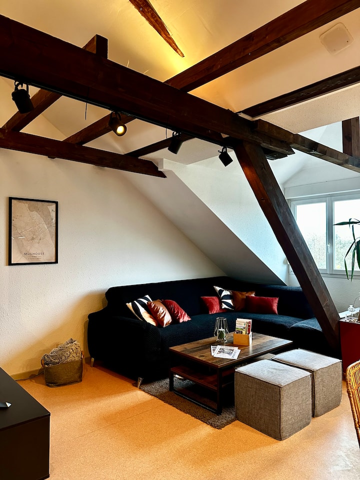 Loft Vintage • 155 M² • Parking - Mulhouse