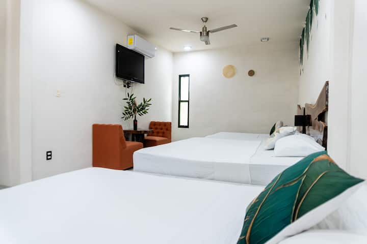 A/a, Wi-fi, Netflix, Frigobar Y Estacionamiento - Bacalar