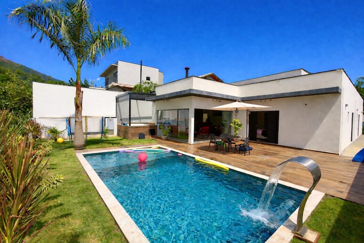 Casa Do Pouso | Jacuzzi + Piscina Climatizada - Atibaia