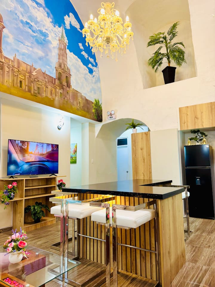 Dpto. Flat 1erpiso, Plaza De Armas, Wifi Lavaseca - Arequipa