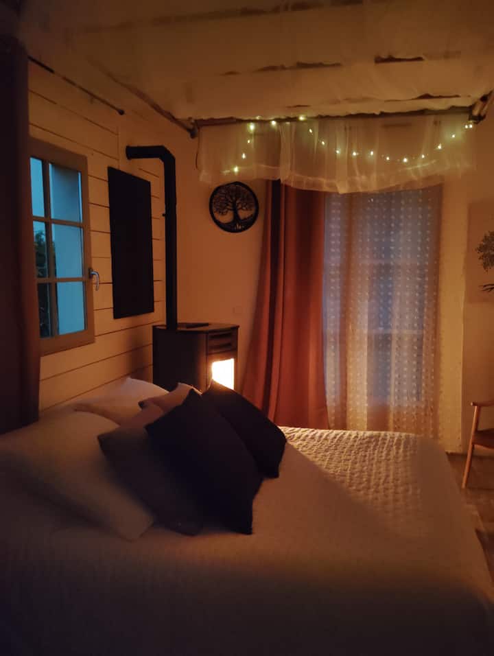 Chambre Cosy Avec Accès Espace Bien -êTre Option+ - Cancale