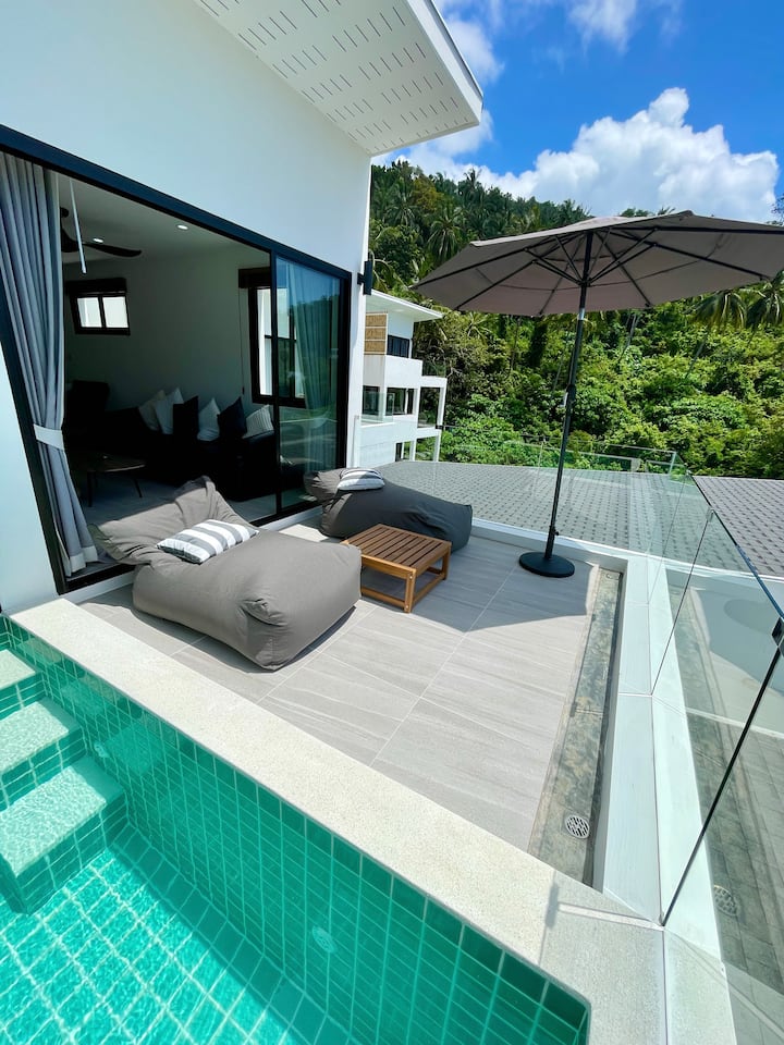 Emerald Sea View Villa – 2br Private Pool C7 - Koh Samui