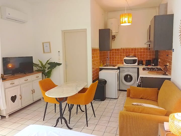 Le Rodrigues - Grand Studio Calme à 50m Du Lagon - Saint-Gilles, Réunion