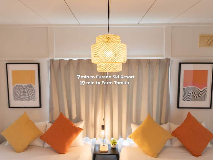 Breeze2-103｜四季を楽しむ富良野旅｜自然と街の調和が感じられるおしゃれ空間 - Furano