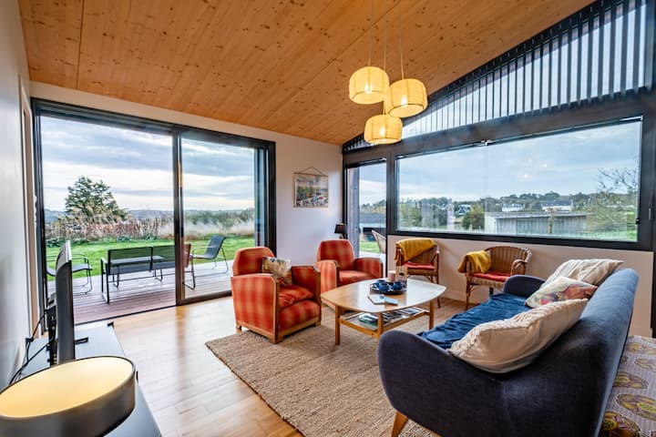 Ti Liors Locquirec, Maison Moderne, Plage à Pied - Locquirec