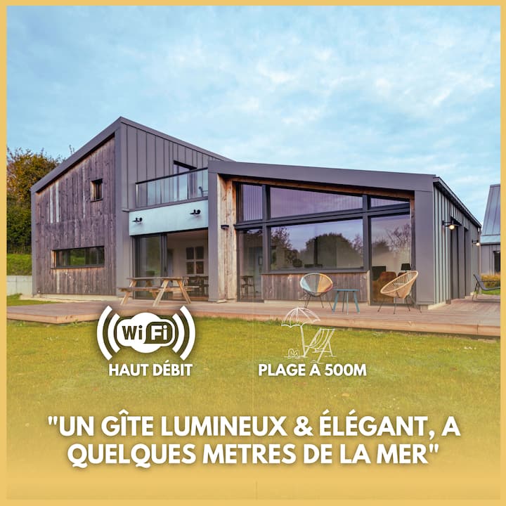 Ti Liors Locquirec, Maison Moderne, Plage à 500m - Locquirec