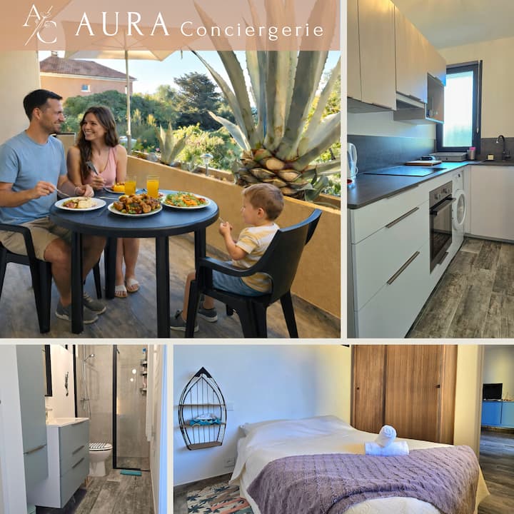 L'échappée Bleue - Cosy + Terrasse, Tout à Pied - Bandol