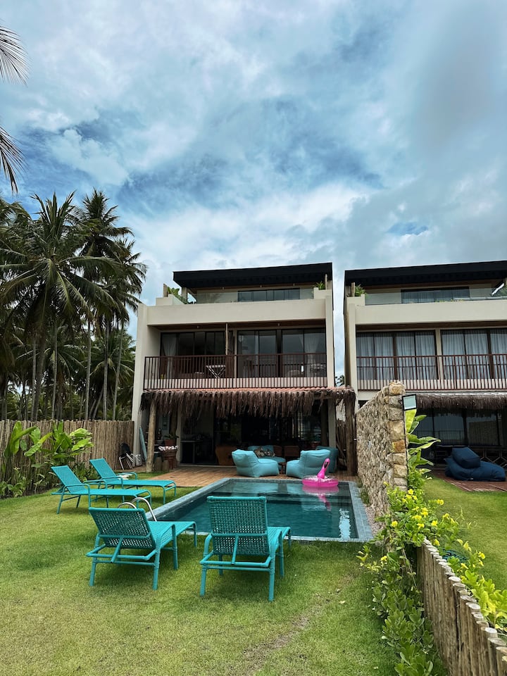 Casa Villa Ortigia - Pé Na Areia - @Alma.milagres - São Miguel dos Milagres