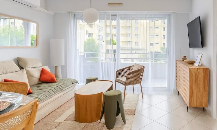 Bel Appartement Avec Garage à 2 Pas De La Plage - Antibes