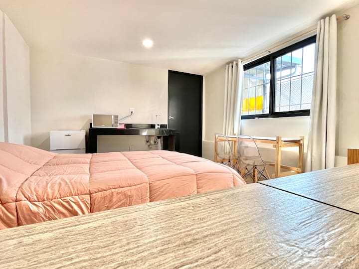 Barrio Antiguo Loft +Cocina +Coffe + Bici+cowork - León