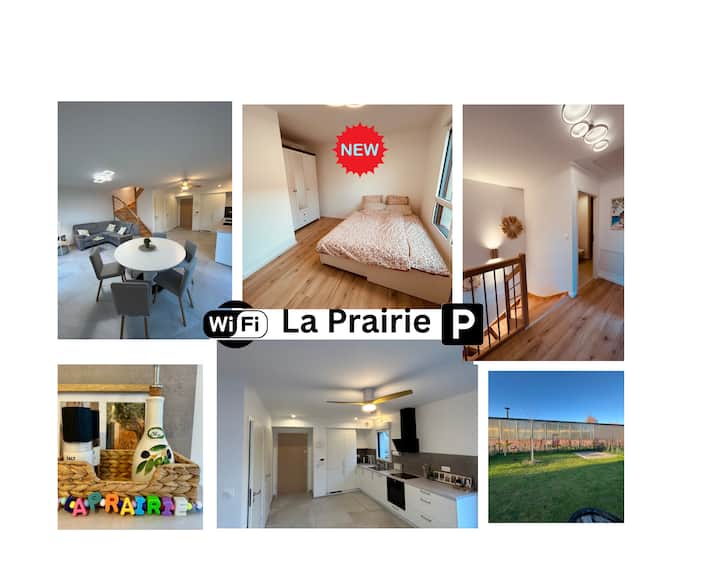 Duplex Frontalier «La Prairie» Avec Jardin/parking - Alsace