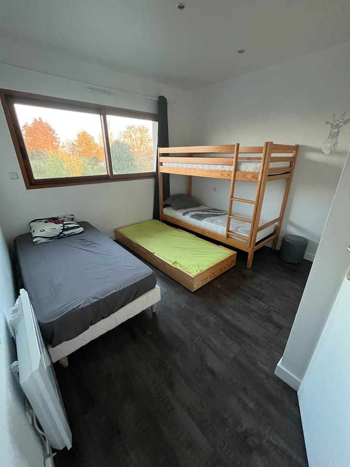 Chambre 4 Personnes - Moncontour